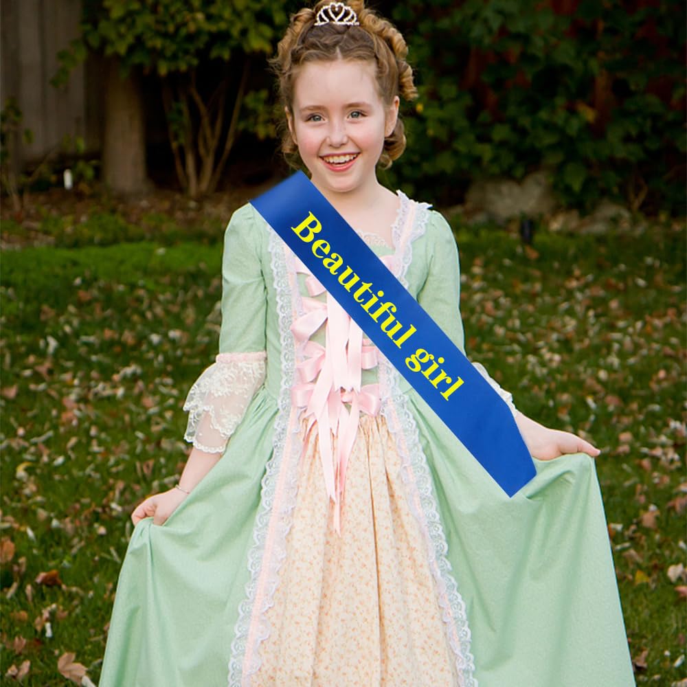 8 Pcs Sash Blank Satin Sash Royal Blue Sash Party Decorations, Bride To Be Sash, Plain Sash, Diy Sash Sashes for Pageants, Birthday, Homecoming, Graduation, Hen Party, Wedding, Make Your Own Sash