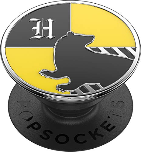 PopSockets Phone Grip with Expanding Kickstand, PopSockets for Phone - Enamel Hufflepuff