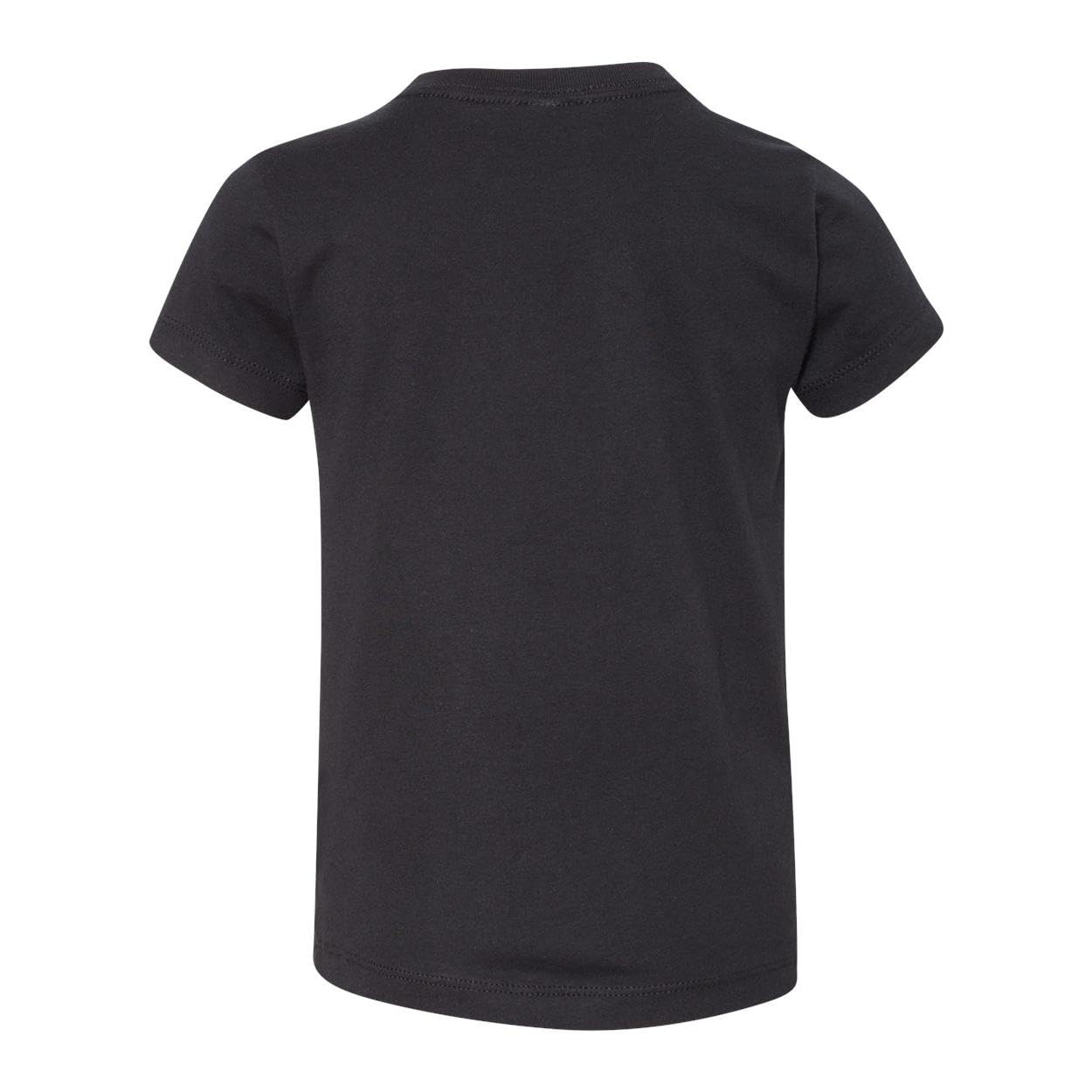 Bella + Canvas Toddler Jersey Short-Sleeve T-Shirt 5T BLACK