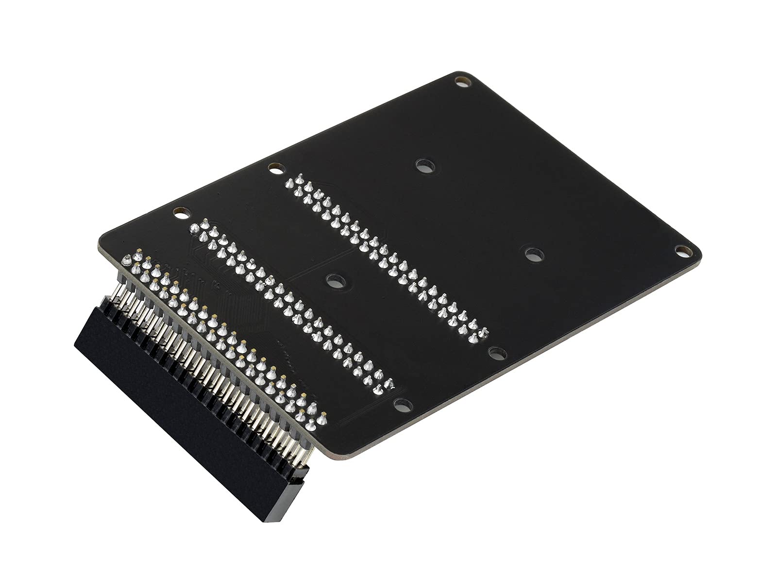 Waveshare Raspberry Pi 400 GPIO Header Adapter Header Expansion 2X 40PIN Header Leaning Version Designed for Raspberry Pi 400