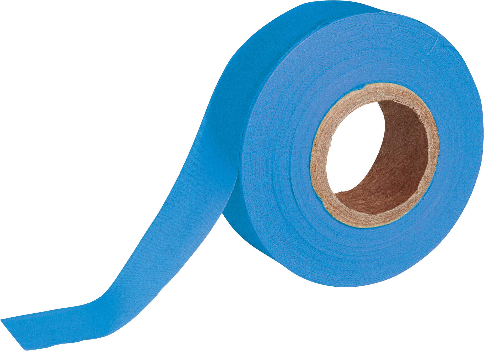 Brady Fluorescent Blue Flagging Tape for Boundaries and Hazardous Areas - Non-Adhesive Tape, 1.188" Width, 150' Length (Pack of 1) - 58351