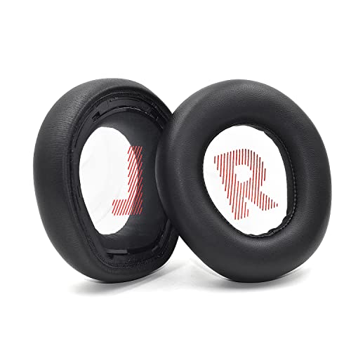 Aiivioll Replacement Earpads Pillow Ear Pads Foam Cushion Cover Cups Repair Parts for Quantum 600 Wireless Headphone Accessories(Black)