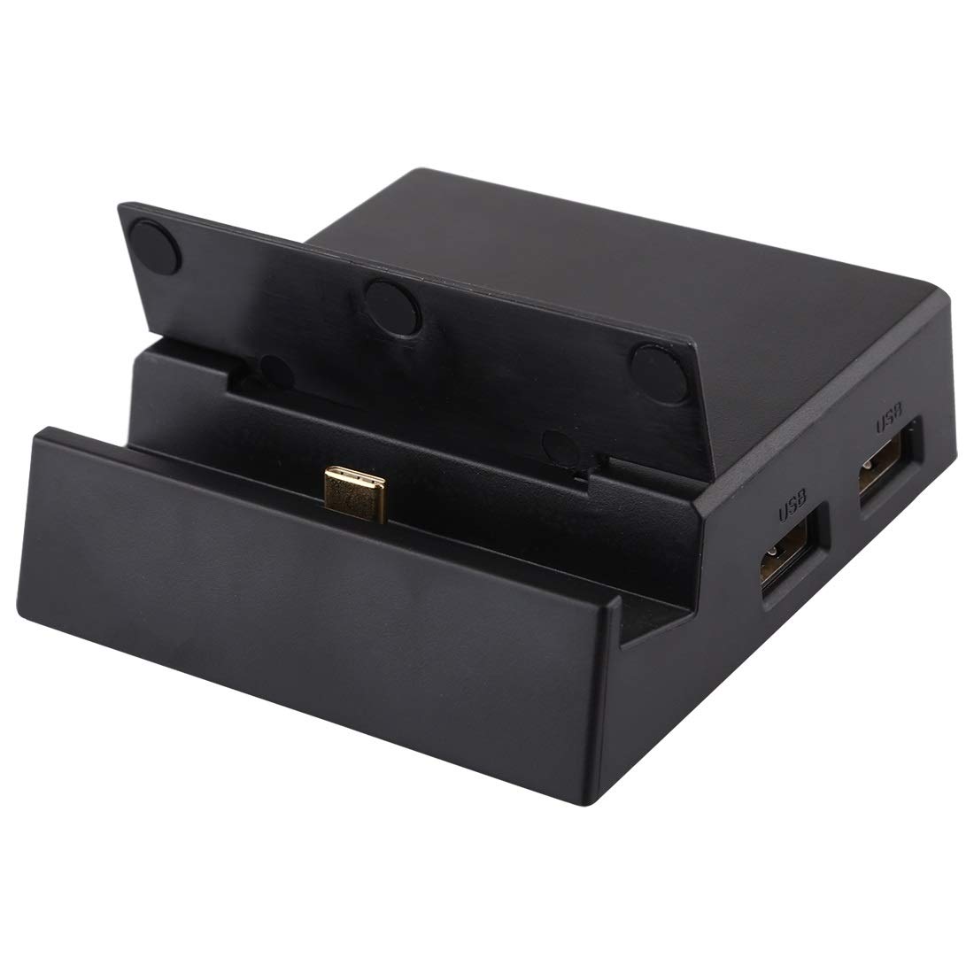 PANUSBGHUB V105 USB-C/Type-C to USB 2.0 x 3 + USB-C/Type-C + HDMI + Audio Port + SD/TF Card Reader Multi-Function Phone Stand HUB Docking Station