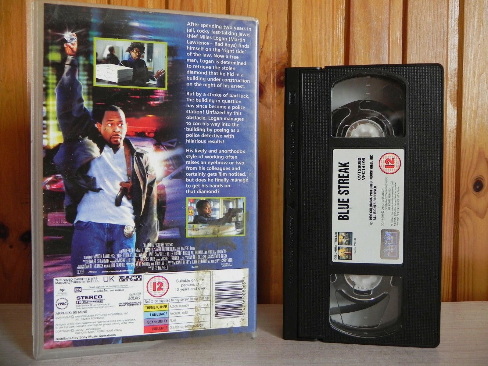 Blue Streak [VHS]