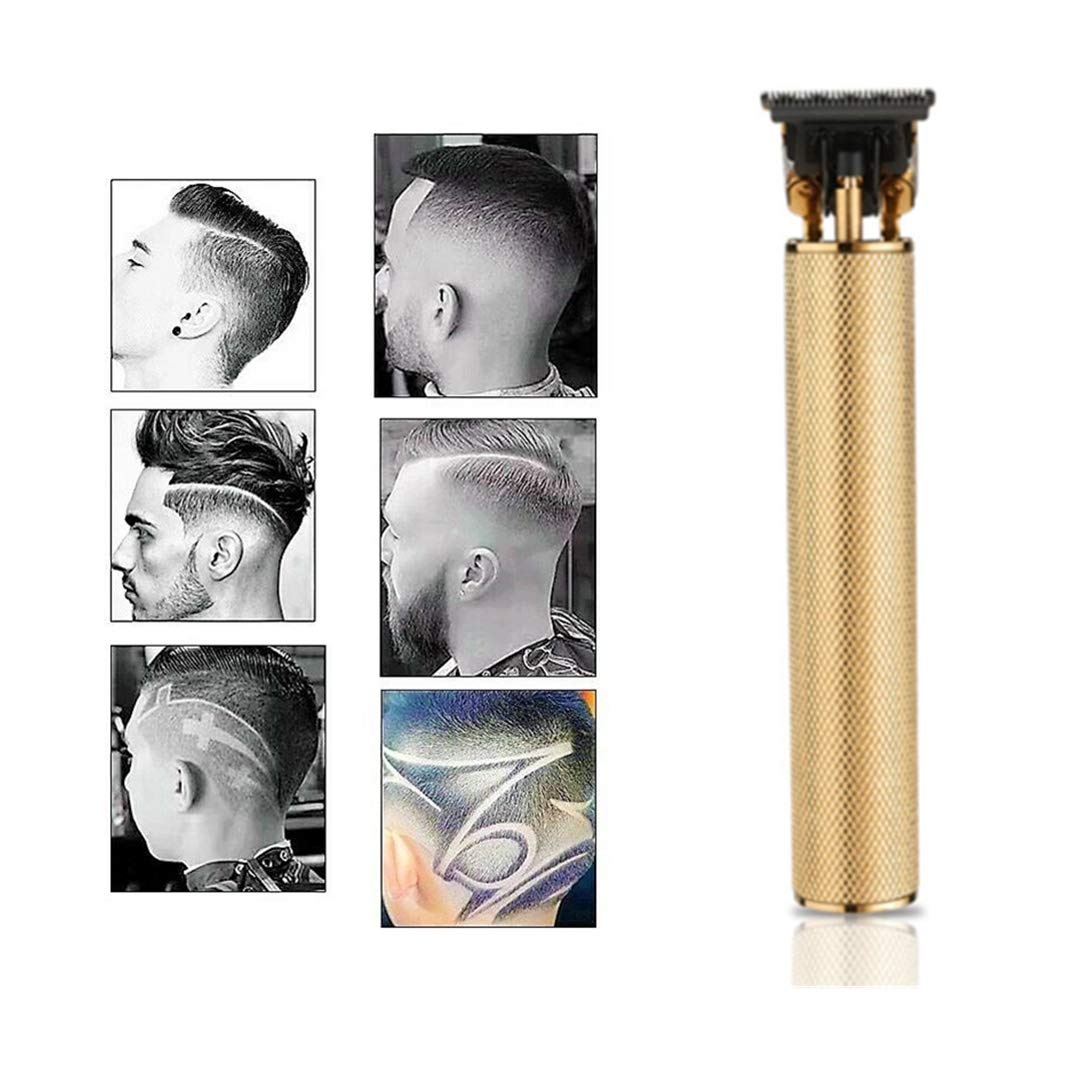 2021 New Rechargeable T-blade Men’s Hair Clipper T-blade Trimmer for Hair Outlining, Designing and Dry Shaving