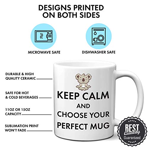 Funny Brother Gifts - Gag Coffee Mugs for Brothers - Best Bro Birthday Present - Adult Humor Cups with Quotes (11oz, black handle)