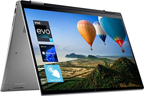 Dell Newest Inspiron 7620 2-in-1 Laptop, 16" FHD+ Touch Display, 12th Gen Intel Core i7-1260P, 16GB DDR4 RAM, 512GB PCIe SSD, FHD Webcam, HDMI, Backlit KB, FP Reader, Wi-Fi 6, Windows 11 Home, Silver
