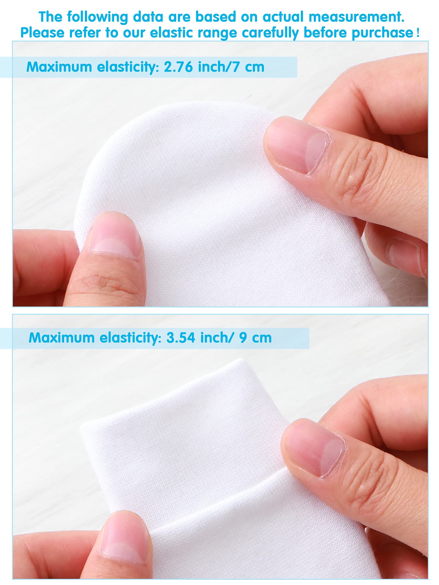 Newborn Hats and Mittens Set Unisex Baby Beanie Hats Gloves (8 Colors,16 Pieces)