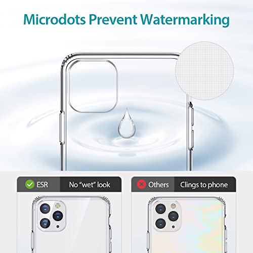 ESR Metal Kickstand Designed for iPhone 11 Pro Max Case, [Vertical and Horizontal Stand] [Reinforced Drop Protection] Flexible TPU Soft Back for iPhone 11 Pro Max (2019 Release), Clear