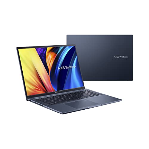 ASUS VivoBook 16X Laptop, 16β WUXGA (1920 x 1200) 16:10 Display, AMD Ryzen 5 5600H CPU, AMD Radeon Vega 7 Graphics, 16GB RAM, 512GB SSD, Fingerprint Sensor, Windows 11 Home, Quiet Blue, M1603QA-ES54