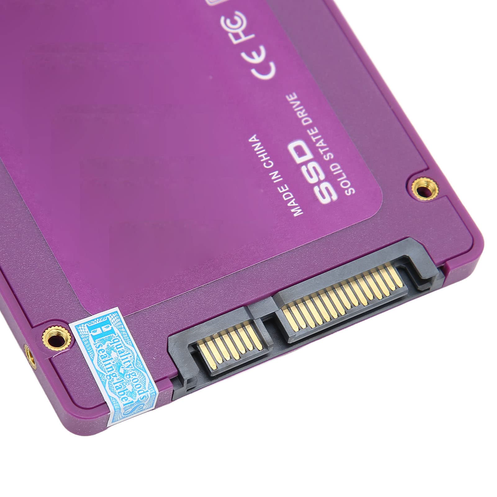 2.5 Inch SATA3.0 Solid State Drive Shockproof Light Weight 300-500MS Solid State Drive for Desktop Laptop (128GB)