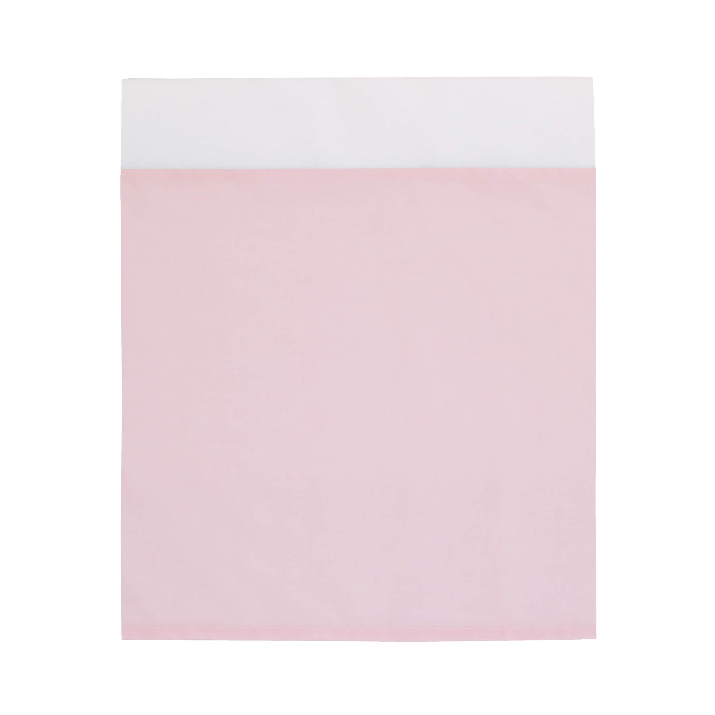 Disney Minnie Mouse 6 Piece Nursery Crib Bedding Set, Comforter, Two 100% Cotton Fitted Crib Sheets, Dust Ruffle, Baby Blanket, Changing Pad Cover, Pink, Grey & White