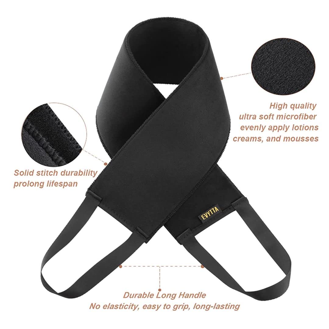 Self Tanning Mitt Applicator - EVYTTA 3 Set Self Tanner Mitt Applicator with Tanning Glove for Self Tan, Back Applicator, Mini Tanning Mitts Self Tanner Mit, Self Tan Mitt Applicator, Self Tan Mit