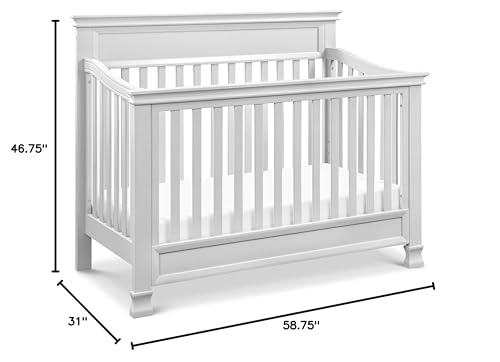 Namesake Foothill 4-in-1 Convertible Crib in Cloud Grey