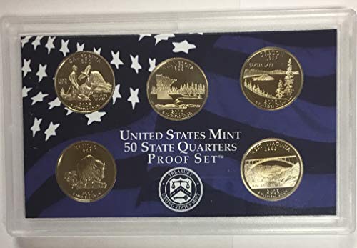2005 S 50 State Quarters Proof Set in Original Government Packaging