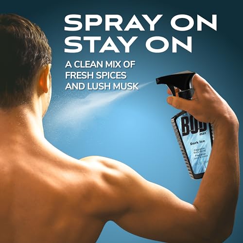 BOD man Fragrance Body Spray, Dark Ice, 8 fl oz