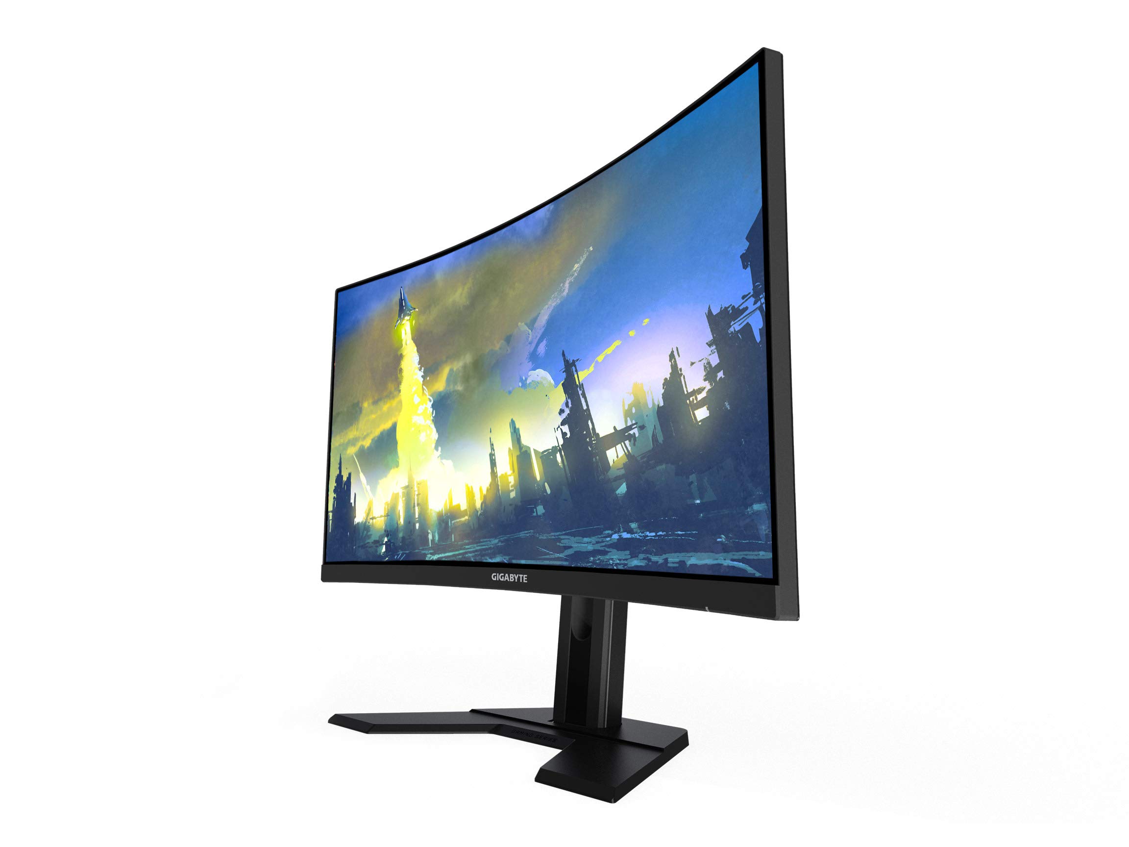 GIGABYTE G27FC 27" 165Hz 1080P Curved Gaming Monitor, 1920 x 1080 VA 1500R Display, 1ms (MPRT) Response Time, 90% DCI-P3, FreeSync Premium, 1x Display Port 1.2, 2x HDMI 1.4