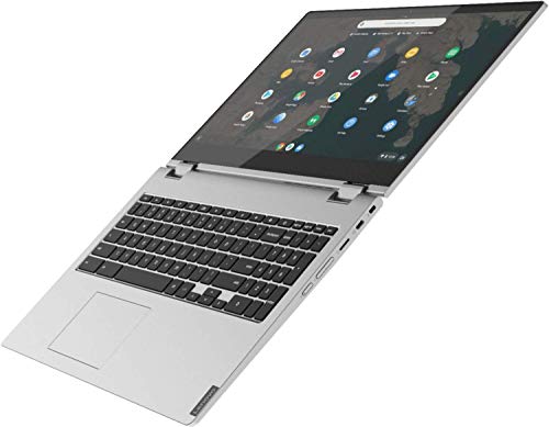 Lenovo C340 Chromebook 2-in-1 Laptop, 15.6" Full HD Touchscreen, Intel Core i3-8130U Processor, 4GB RAM, 64GB eMMC SSD, Wi-Fi, Bluetooth, Webcam, Online Class, Chrome OS, Gray
