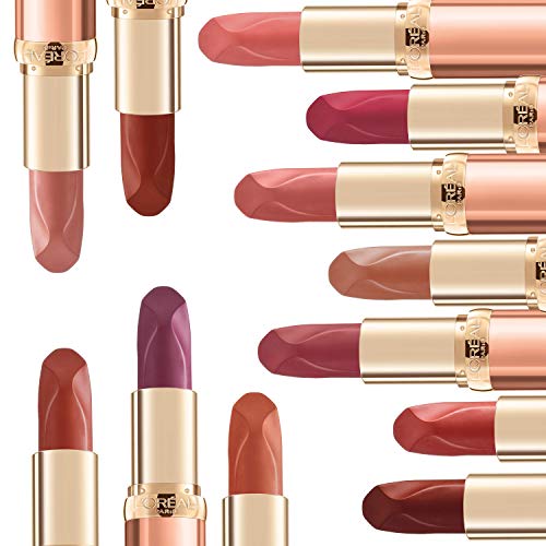 L’Oréal Paris Colour Riche Les Nus Lipstick, Nu Determine, 0.13 Oz.