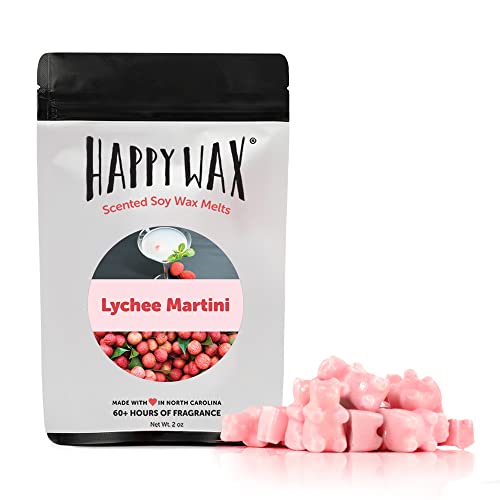Happy Wax Cocktail Scented Natural Soy Wax Melts – 6 Oz. of Scented Wax Melts, Made in USA