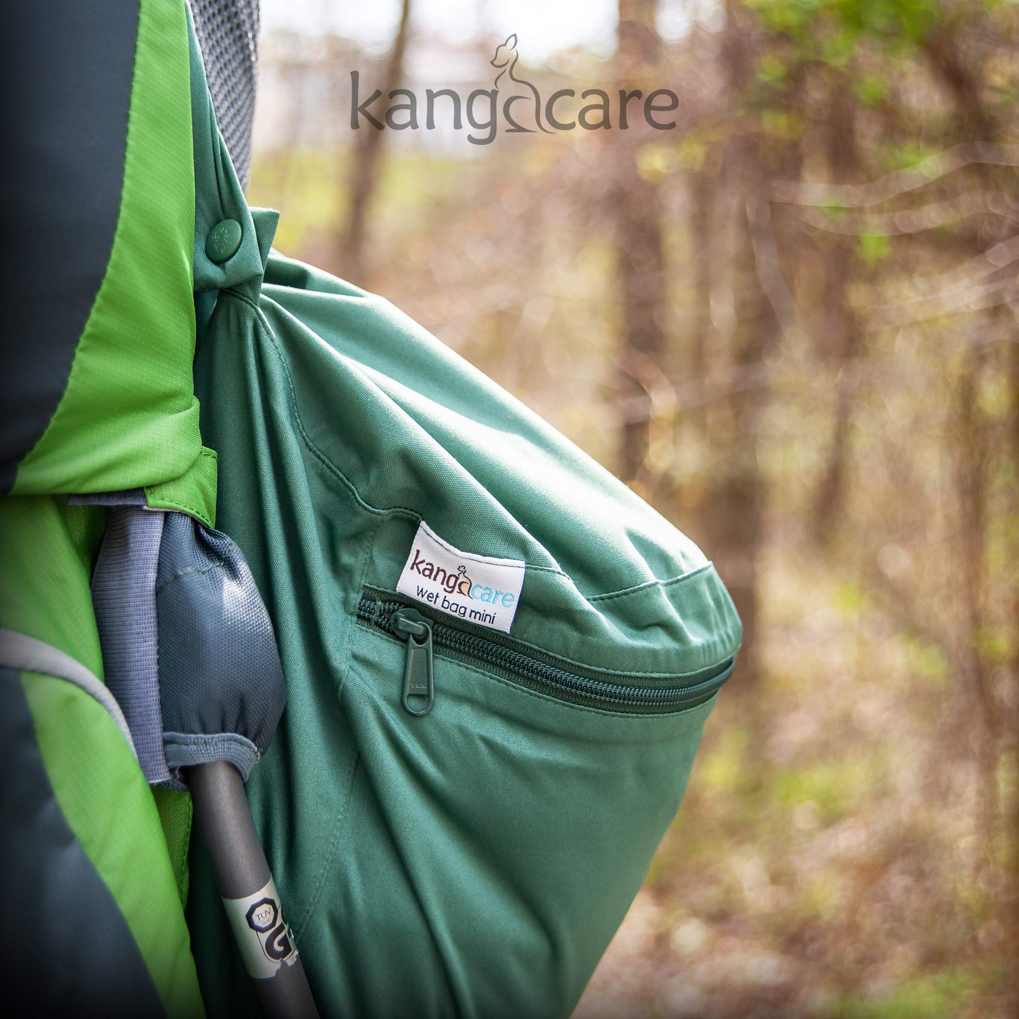 Kanga Care Wet Bag Mini Seam Sealed Waterproof 3D Dimensional for Baby Cloth Diapers, Travel, Beach, Pool, Gym, Swim | Castle