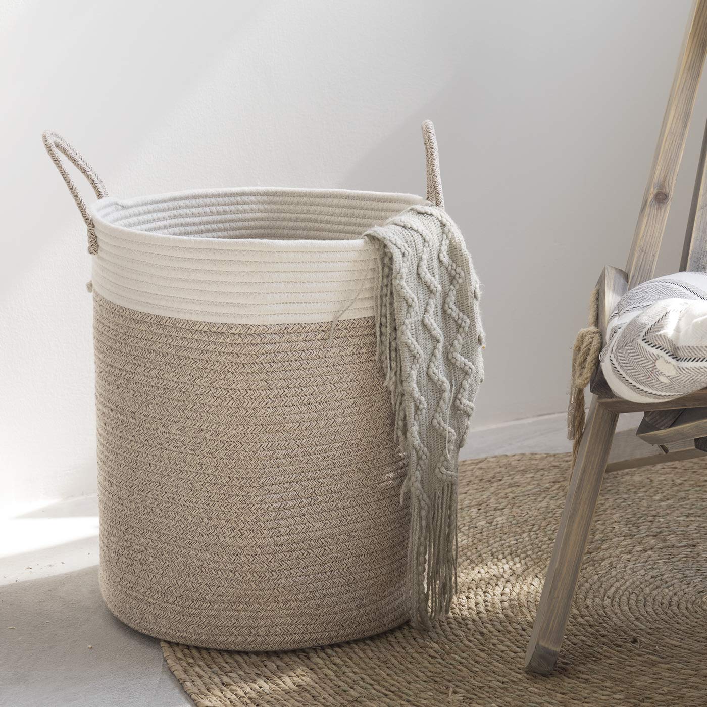 LA JOLIE MUSE Decorative Storage Basket for Home