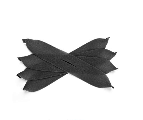 Only Hangers Foam Hanger Covers - Charcoal Grey Color - Sold in Packs of 100 Covers
