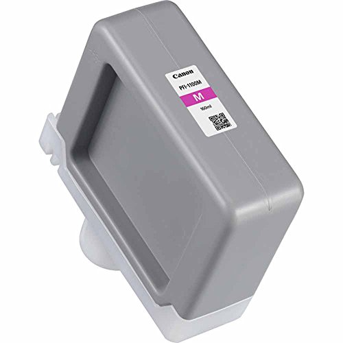 Canon PFI-1100 Pigment Ink Tank (Magenta) in Retail Packaging
