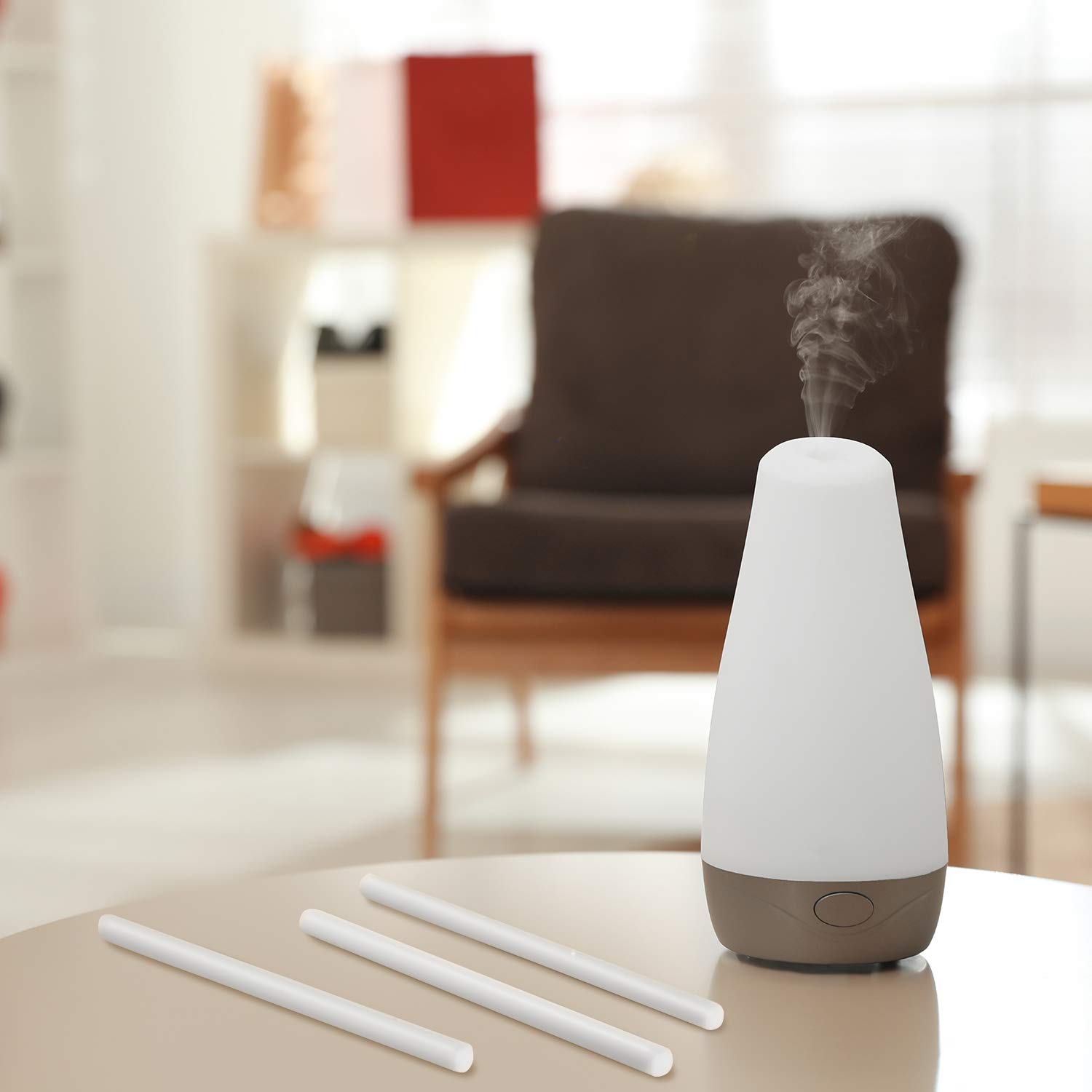 24 Pieces Humidifier Sticks Filter Replacement Wick Humidifiers Filter Sticks Humidifiers Refill Sticks for Cool Mist Humidifiers Portable Diffuser USB Mini Humidifier (5.35 Inches)