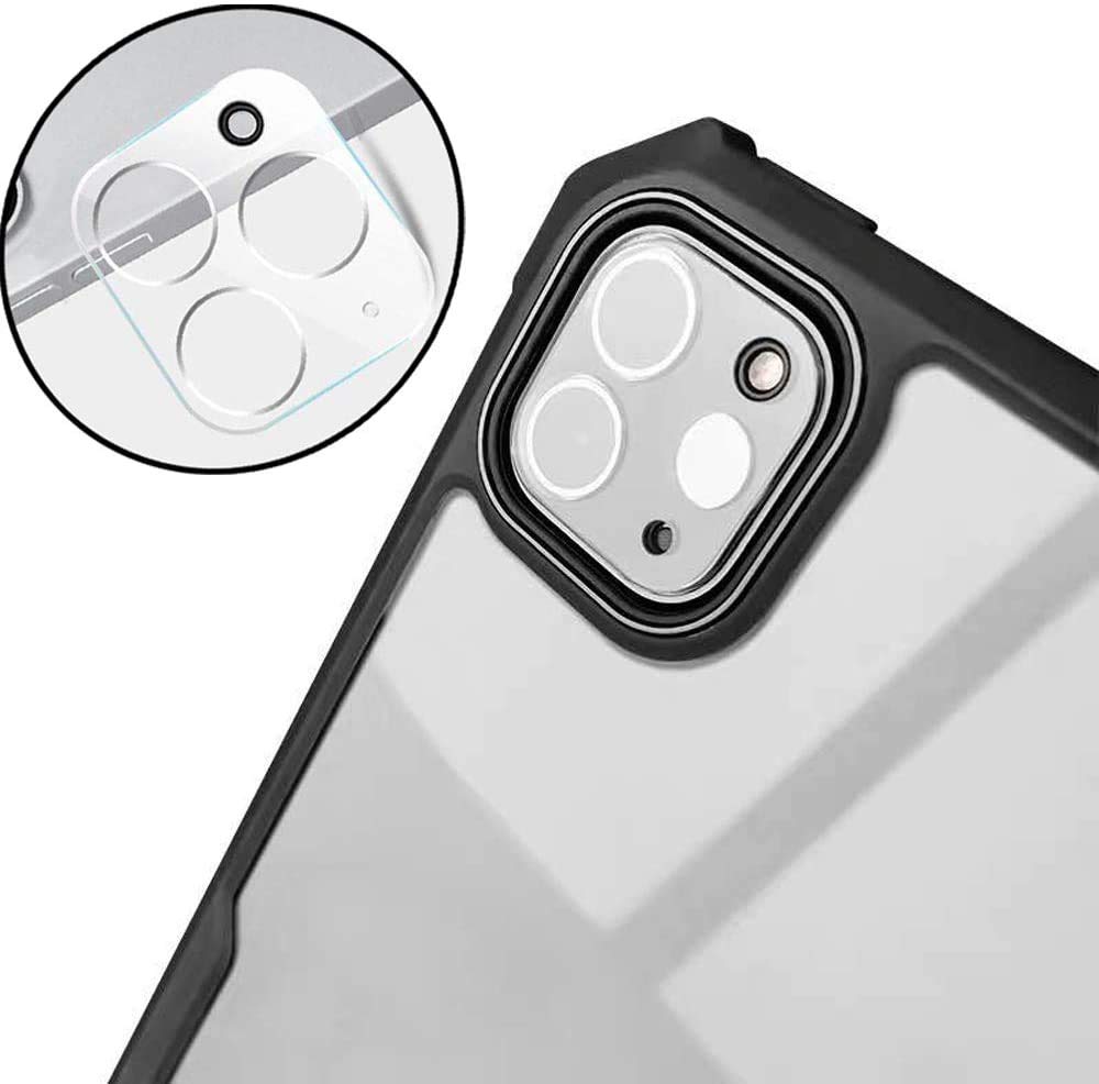 For iPad Pro 11" 12.9" 2020 & 2021 & 2022 Camera Lens Protector Tempered Glass Screen Protector - 2 Packs - High Transparent