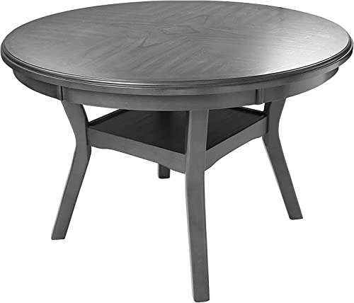 New Classic Furniture Mitchell 5-Piece Dining Set with 1 Table and 4 Chairs, Gray