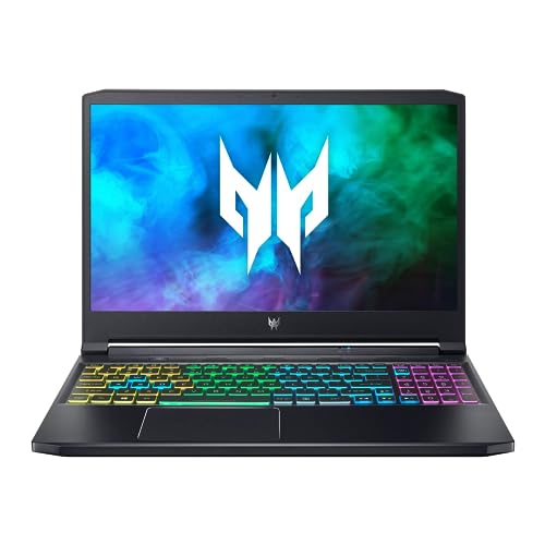 acer Predator Triton Gaming Laptop 2022-15.6" FHD NVIDIA GeForce RTX 3060 - Intel Core i7-11800H 8 Cores - 32GB DDR4 1TB SSD - Backlit Keyboard Wi-Fi 6 Bluetooth 5.1 - Win10 Pro TLG 32GB USB