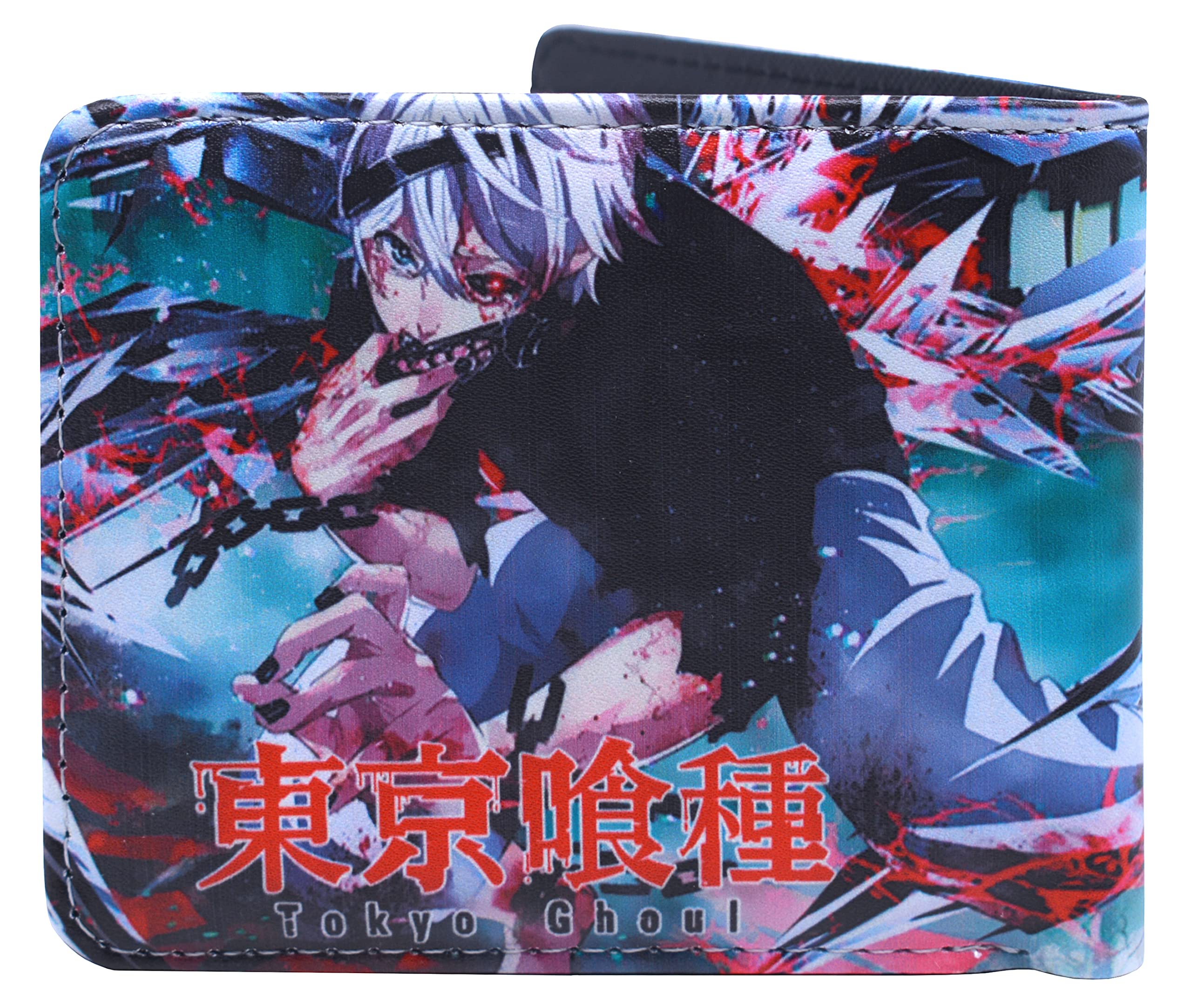 Amatensu Anime Characters Juzo Suzuya wallet Touka Kirishima wallet Ken Kaneki wallet F
