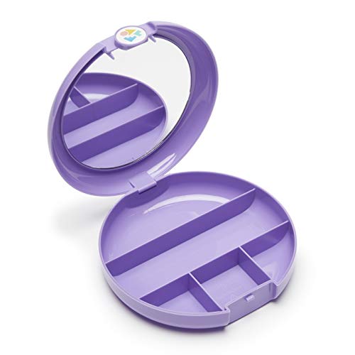 Caboodles Cosmic Bright Cosmetic Retro Compact, Purple