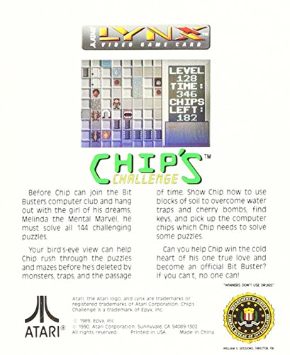 ATARI LYNX CHIP'S CHALLENGE