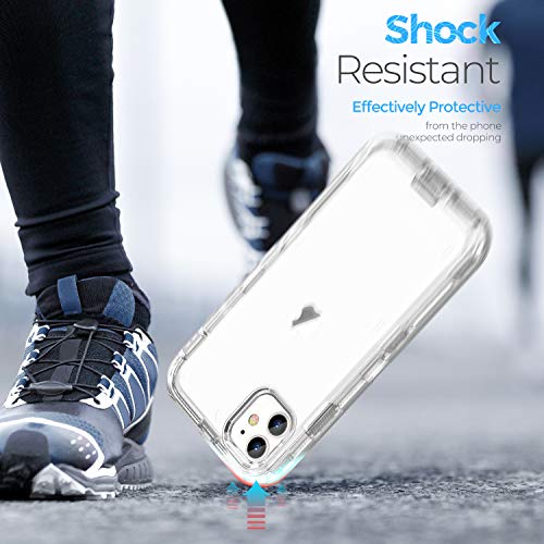 ORIbox Case Compatible with iPhone 11 pro Case, Heavy Duty Shockproof Anti-Fall clear case