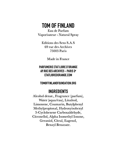 Etat Libre d'Orange Tom Of Finland Eau De Parfum Spray, 3.4 Fl Oz