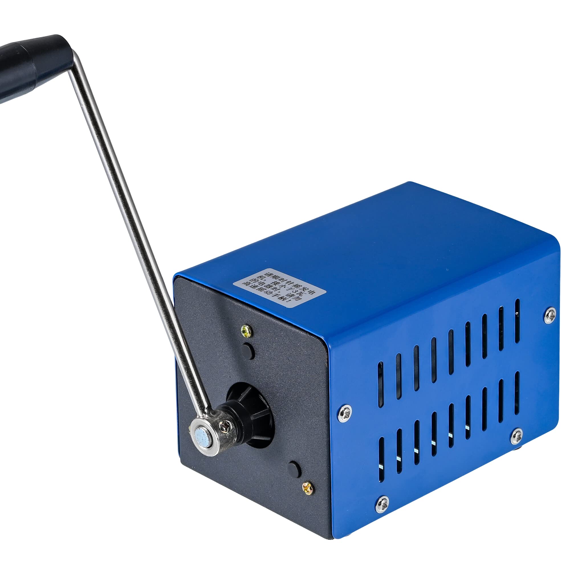 20W Portable Generator for Camping, Hand Crank Generator, Small Camping Generator, VQP Off Grid Living Supplies, Manual Power Supply Emergency Backup