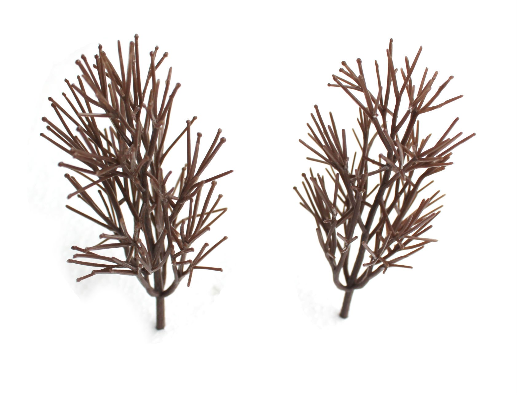29pcs Mixed Model Trees Without Leaves 1.5-5.5 inch(4-14 cm), OrgMemory Ho Scale Trees, Diorama Supplies, Model Train Scenery, Miniature Trees, Model Railroad Scenery with No Bases