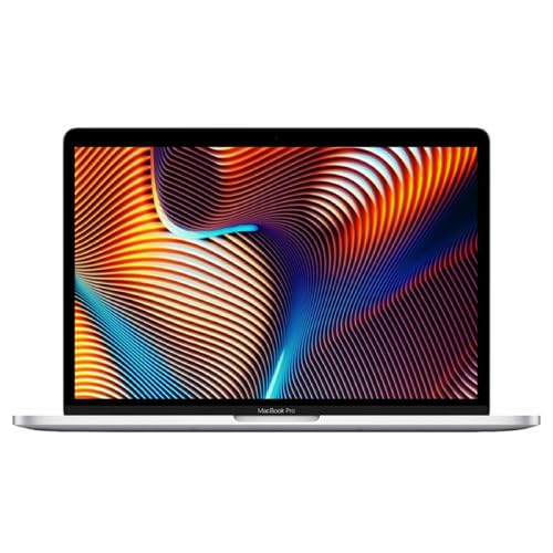 2019 Apple MacBook Pro with 1.7GHz Intel Core i7 (13-inch, 8GB RAM, 128GB SSD Storage) (QWERTY English) Silver (Renewed)