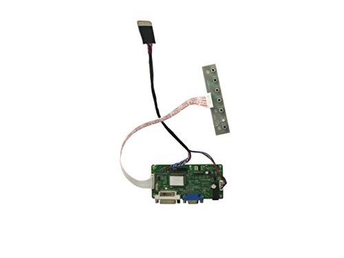 NJYTouch DVI VGA LVDS LCD Controller Board with 11.6" B116XW02 1366x768 40Pin LED Screen
