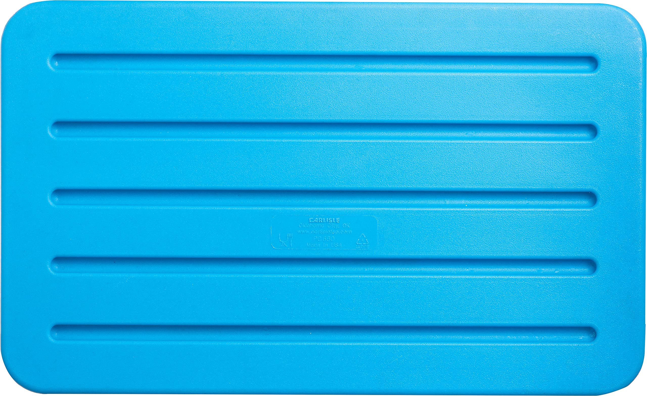Carlisle FoodService Products Catercooler Coldpack for Cateraide for Catering, Events, And Restaurants, Plastic, 20.75 X 12.75 X 2.5 Inches, Blue