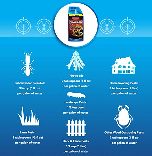 BioAdvanced Carpenter Ant, Termite and Insects Killer Plus, Concentrate, 40 oz