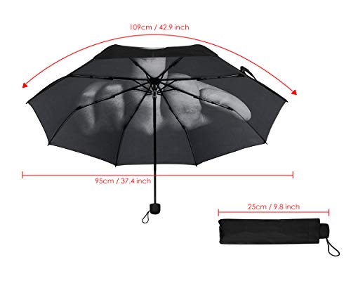 DS. DISTINCTIVE STYLE Middle Finger Umbrella Funny Folding Umbrella Creative Middle Finger Gifts