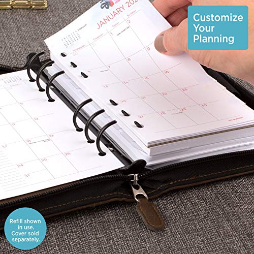 2022 Weekly & Monthly Planner Refill by AT-A-GLANCE, 53122 Day-Timer, 3-3/4" x 6-3/4", Size 3, Kathy Davis (KD71-285Y)