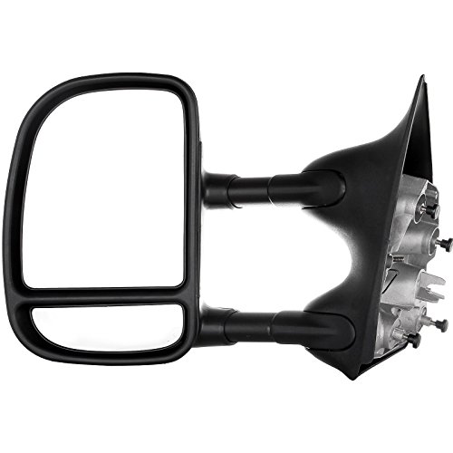 FEIPARTS Tow Mirrors Fit for 1999-2007 for Ford for F250 for F350 for F450 for F550 Super Duty Truck 2000-2005 for Ford for Excursion Towing Mirrors with Left Right Manual Adjusted Black Housing