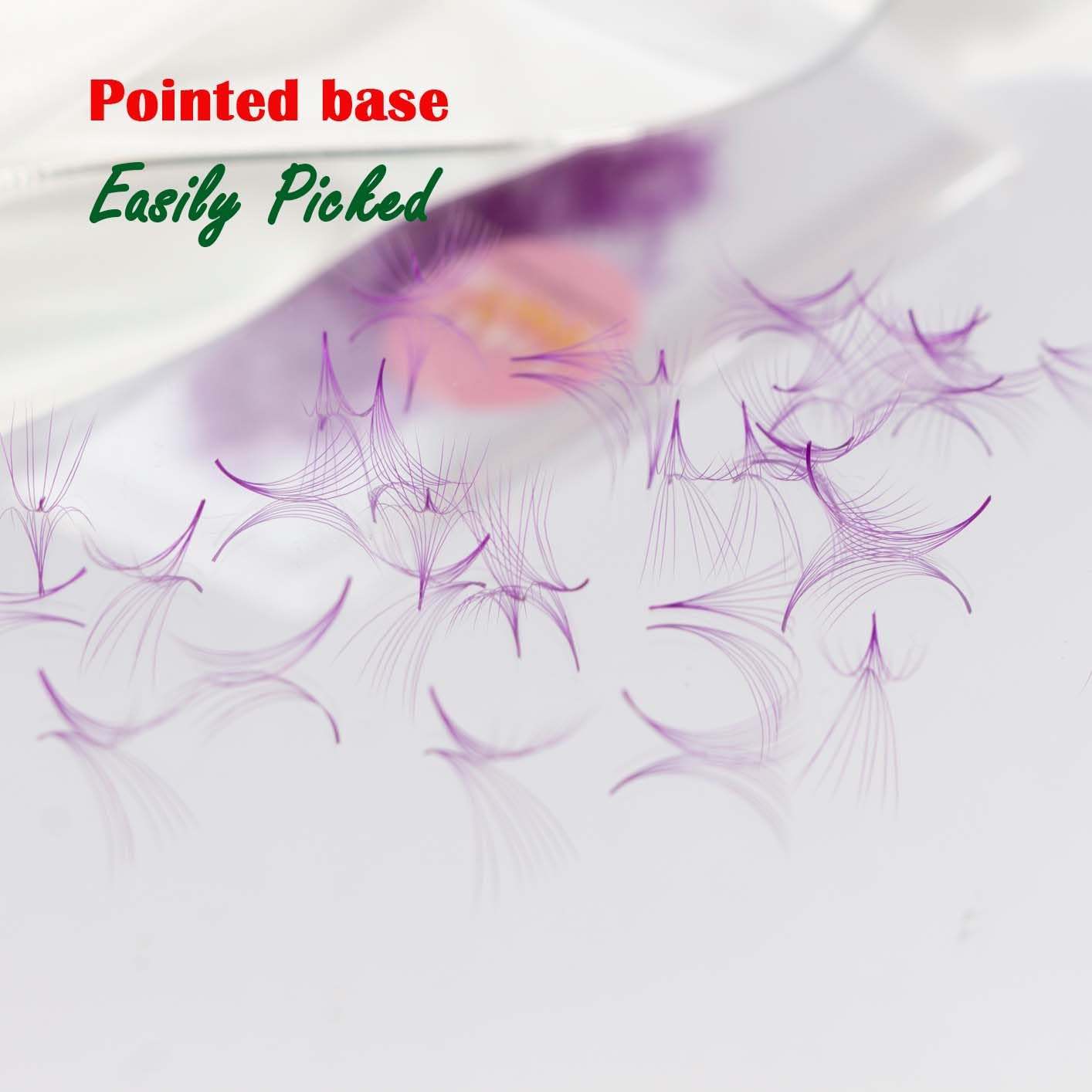 500 pcs Mixed colorful lash extensions | premade volume lash extensions | premade mega volume fans | colored lash extension | russian volume eyelash extensions. 6D and 8D