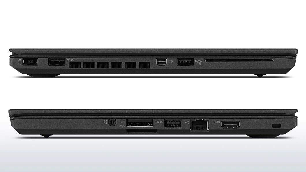 Lenovo Thinkpad T460 Business Ultrabook - (14-inch FHD Display, Intel Core i5-6300U 2.4GHz, 8GB RAM, 512GB SSD, Webcam, Fingerprint Reader, Windows 10 Pro) (Renewed)