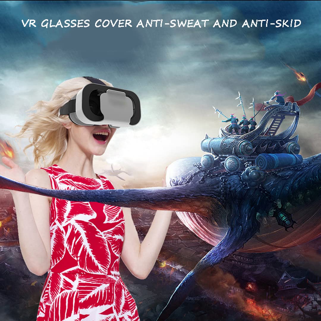 3 Pcs VR Eye Mask Cover Elastic VR Facemask Breathable Sweat Band for VR Use VR Headsets Pad VR Games Supplies