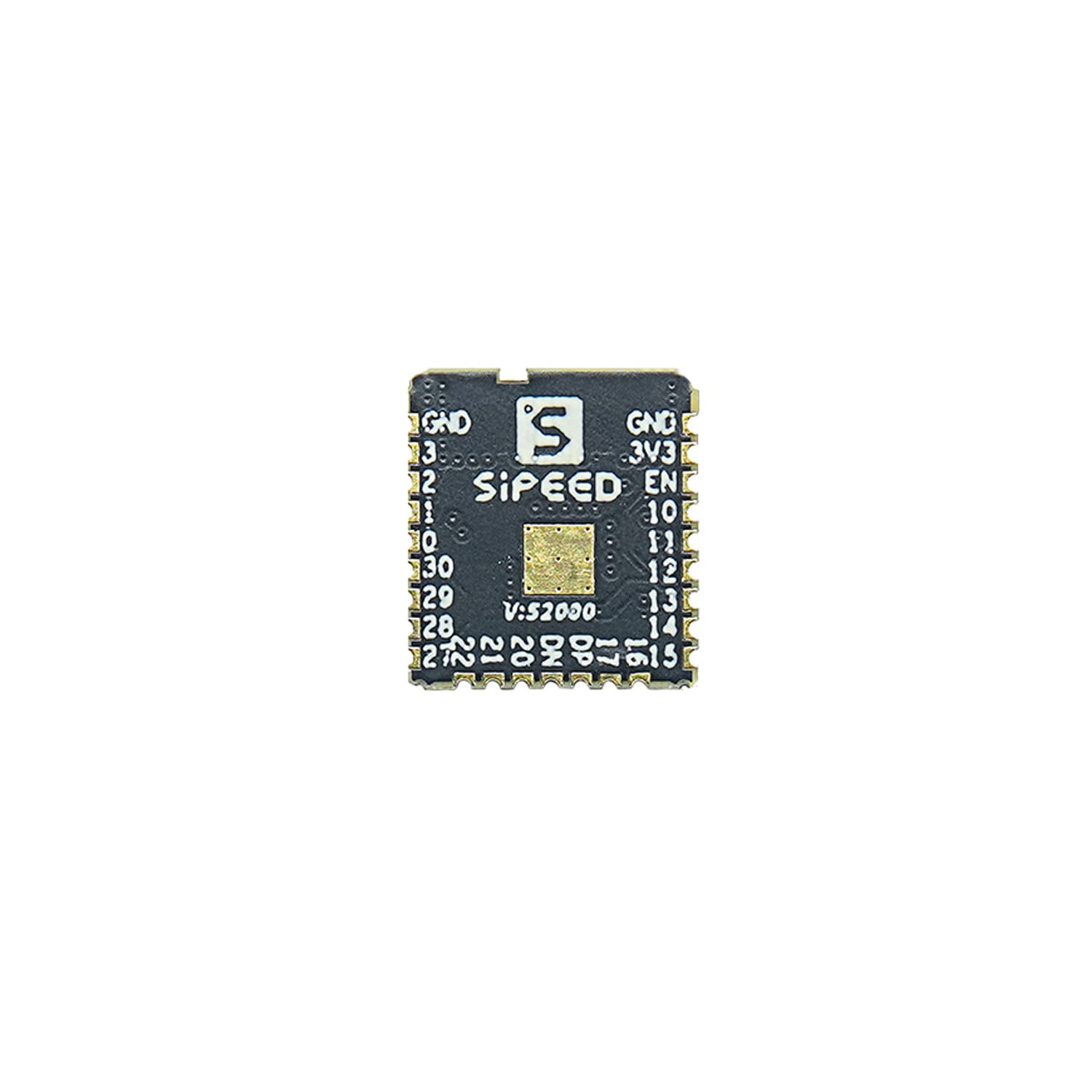 3 Pieces Sipeed M0S Dock tinyML RISC-V BL616 Development Board Onboard Wireless Wifi6 Bluetooth 5.2 Module for AIoT Edge Computing Support USB2.0, RGB LCD, DVP Camera, Ethernet RMII and SDIO